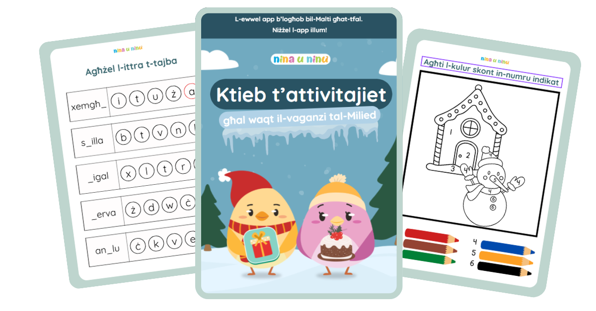 Free Maltese Activity Sheets For Kids